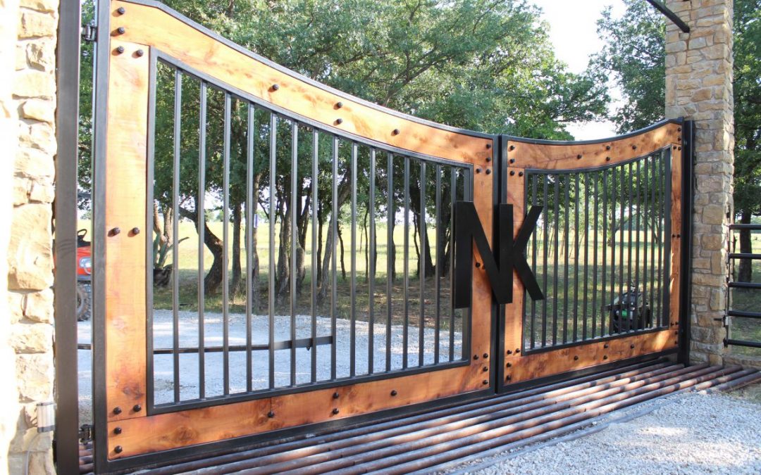 Driveway Gates – Keller Garage & Overhead Doors